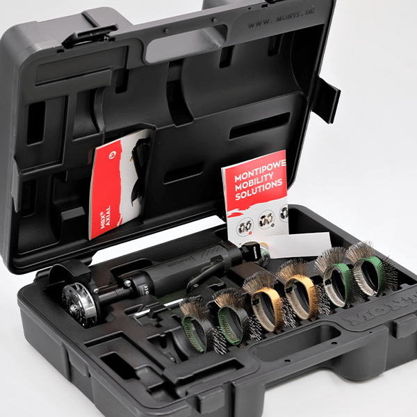 MBX® Axial removes corrosion in difficult areas - MontiPower