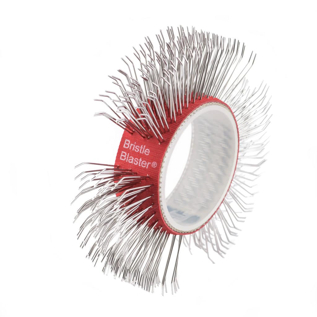 Bristle Blaster® removes corrosion | generates anchor profile - MontiPower